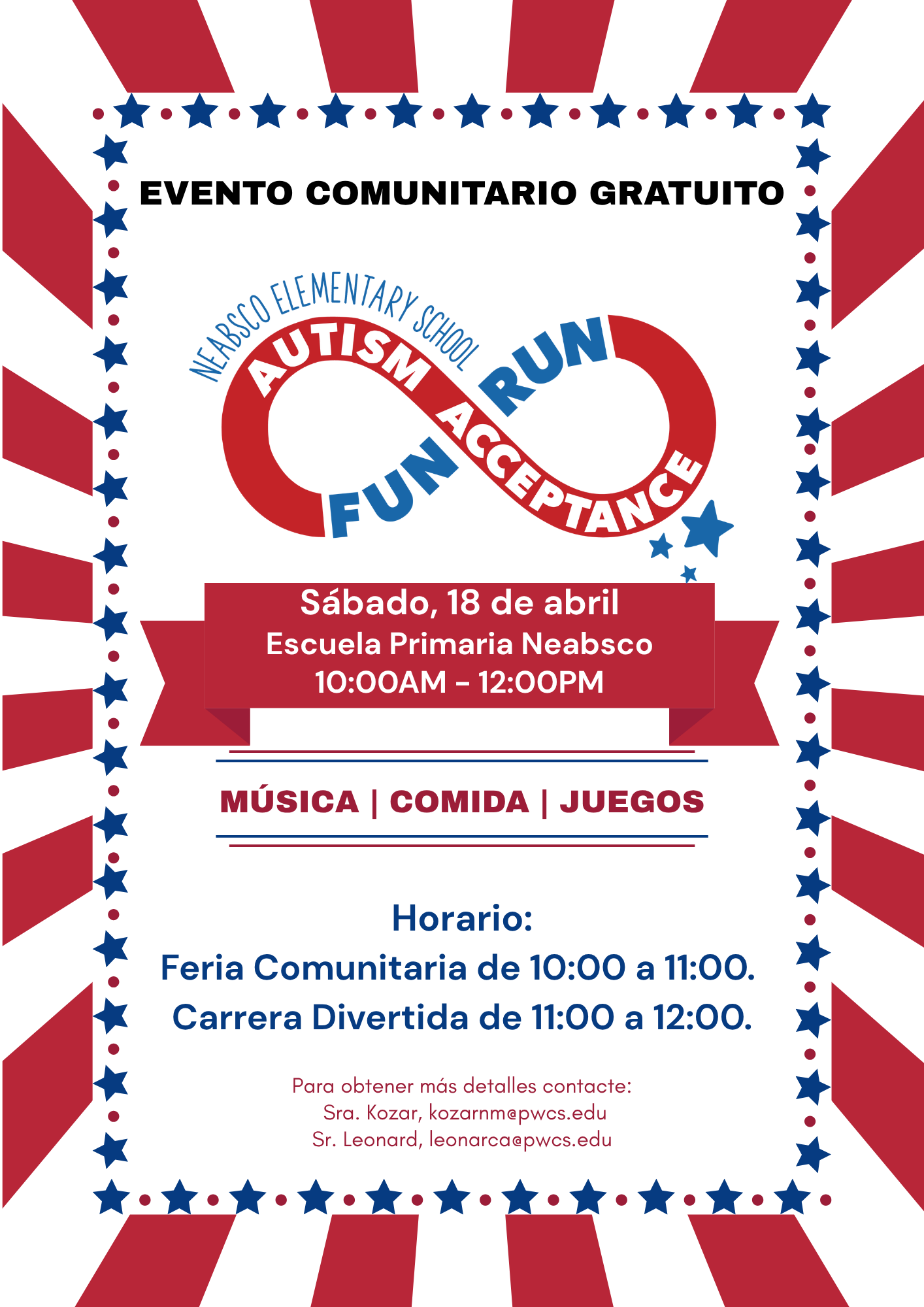 Neabsco Elementary's Annual Autism Fun Run - Neabsco Elementary School